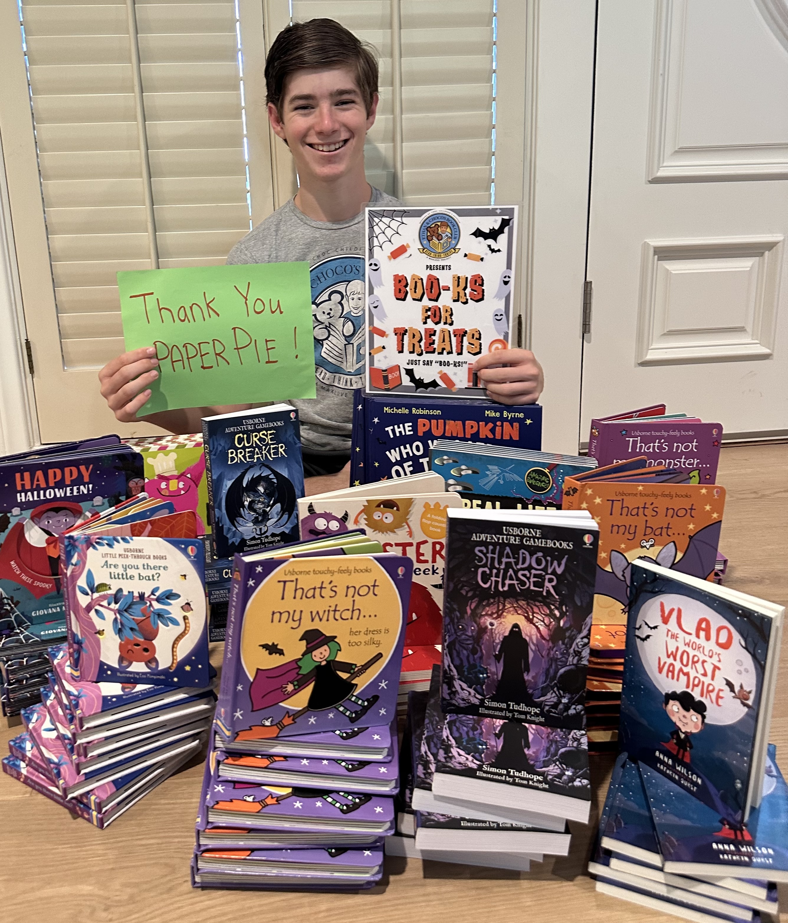 THANK YOU PaperPie | Ethan & Choco's Book Club